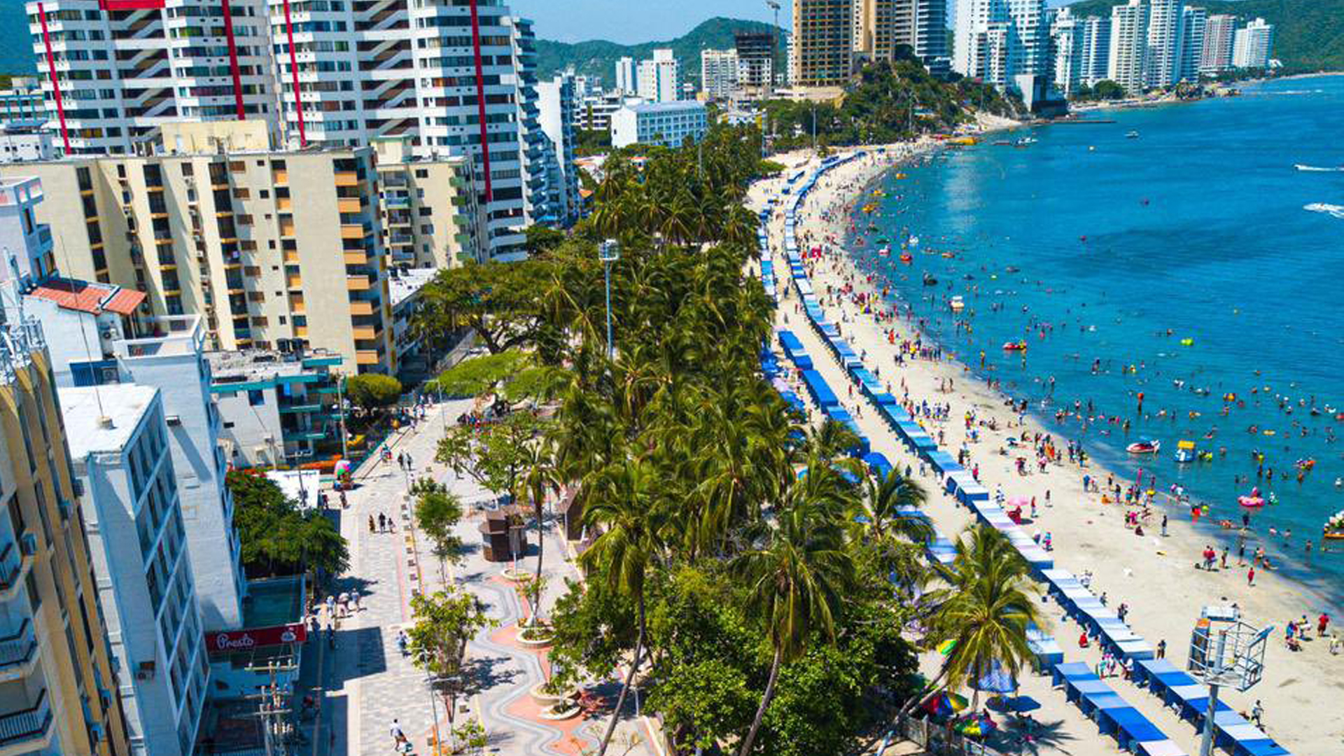 Santa Marta inaugura malecón de El Rodadero